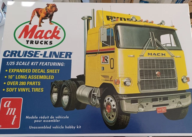 1:25 AMT 1062 Mack Cruise-Liner Semi Tractor Truck EUR 72,00 - PicClick DE