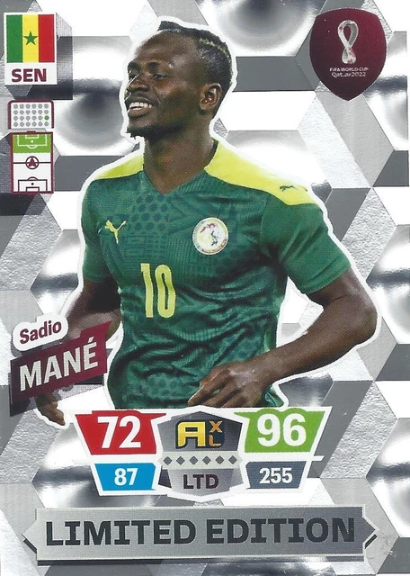 PANINI FIFA WORLD CUP QATAR 2022 limited Edition Sadio Mane Senegal EUR 3,00 - PicClick DE