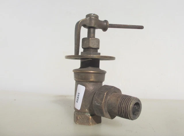 VINTAGE BRASS RADIATOR Tap Valve Handle Old Plastic Lever Handle Art ...