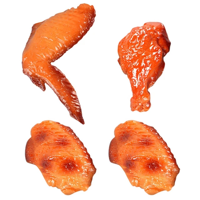 SIMULATION CHICKEN LEG Models Fake Nuggets Wing Artificial Drumstick ...