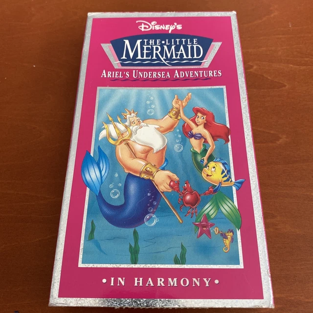 DISNEY'S THE LITTLE Mermaid: Ariels Undersea Adventures VHS - In ...