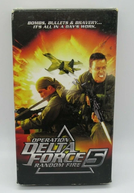 OPERATION DELTA FORCE 5: Random Fire Vhs Video Movie, Trae Thomas ...