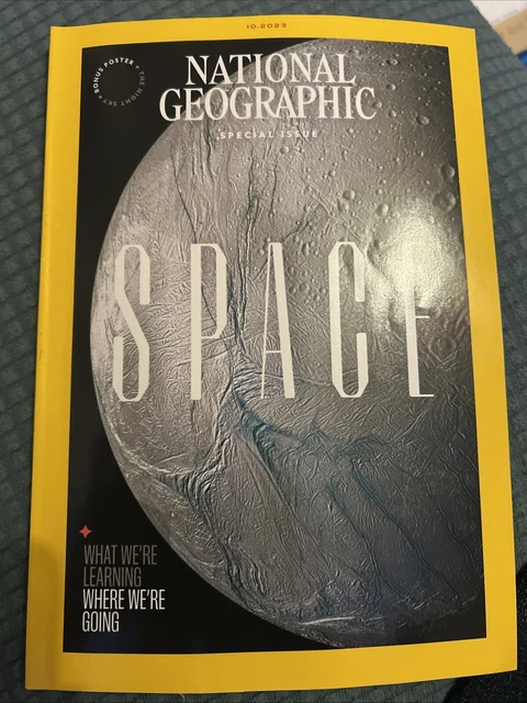 NATIONAL GEOGRAPHIC MAGAZINE October 2023 Special Issue SPACE £3.99 ...