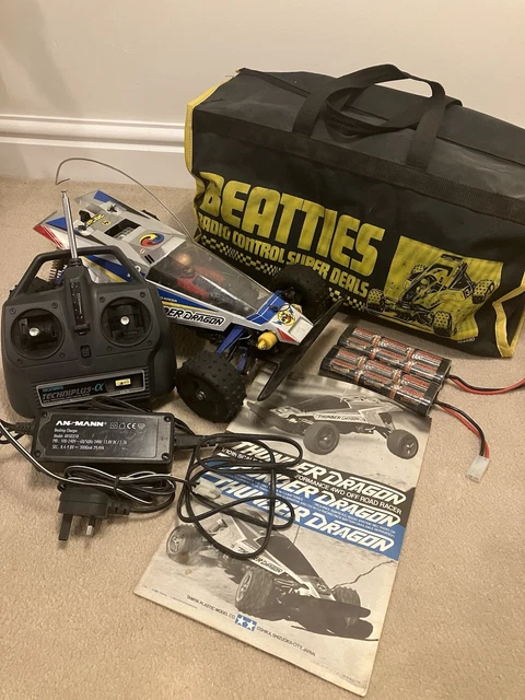 TAMIYA 1/10 THUNDER Dragon 1988 #58073 RC Car Model Kit With Beatties ...