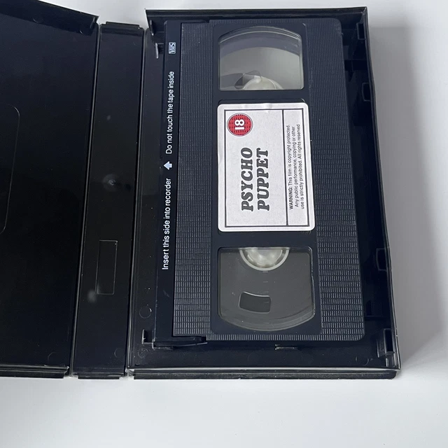 PSYCHO PUPPET HORROR VHS viz Movies Ex Rental Big Box VHS £17.00 ...