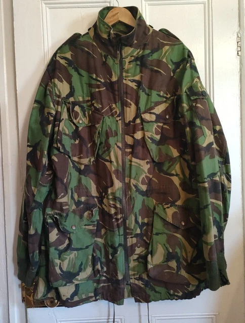 GENUINE VINTAGE BRITISH Army DPM Parachutist Smock, Large, 190/104 £55. ...