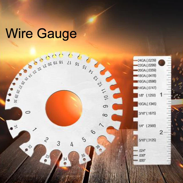 WIRE GAUGE WELD Diameter Gauge Welding Inspection Gauges American Stand £6.25 - PicClick UK