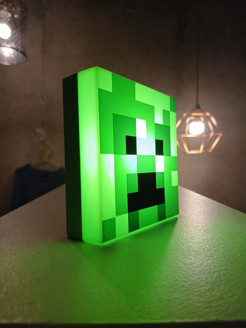 PALADONE MINECRAFT CREEPER Night Light Battery Wall Light £5.45 ...