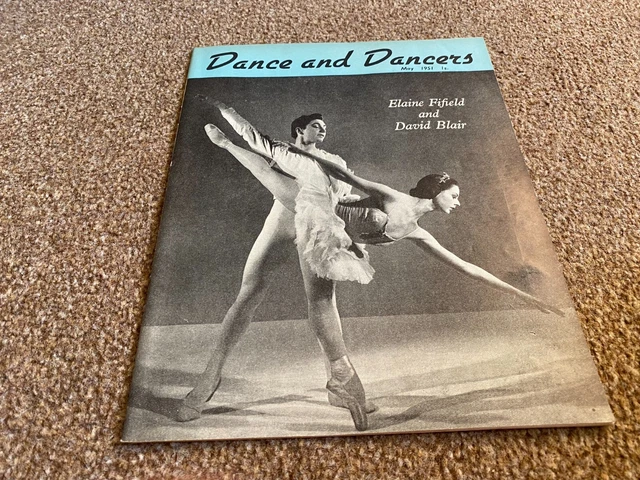 DANCE AND DANCERS Magazine 1951 May Elaine Fifield. David Blair. Paula ...