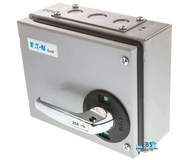 EATON MEM 15AXTN2 Exel2 Three Phase TPN Switch Disconnector 20A 415V ...