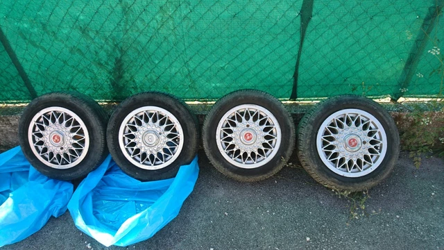 4 ALLOY WHEELS MIM MONODADO 4X100 5.5X13 VOLKSWAGEN FIAT ALFA ROMEO ...