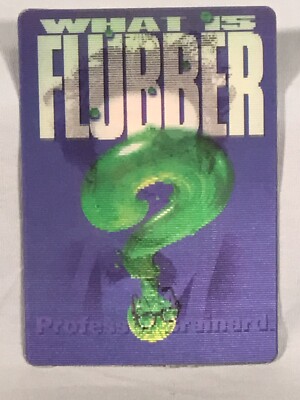 1997 DISNEY’S WHAT Is Flubber Ask Professor Brainard Promo Card £4.17 ...