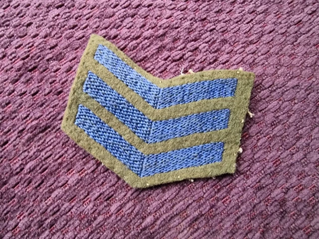 WW2 ORIGINAL AUSTRALIAN Army Felt Embriodered Service Stripes 3 $25.00 ...