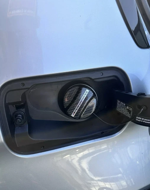 GENUINE CARBON FIBRE M Performance Fuel Cap BMW M3 M4 M5 F80 F82 E34 ...