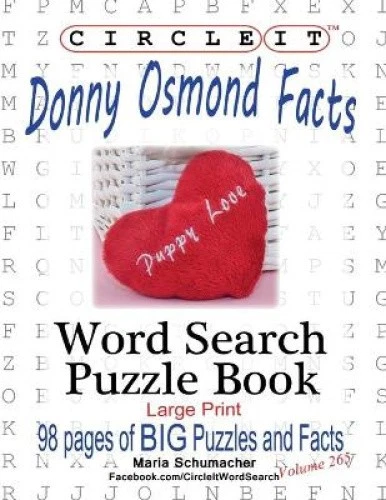 CIRCLE IT, DONNY Osmond Facts, Word Search, Puzzle Book [Paperback] NEUF EUR 21,54 - PicClick FR