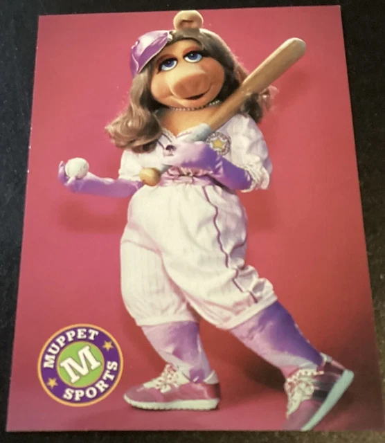1993 JIM HENSONS MUPPET TRADING CARDS #22 Pig Diamonds Are A Pigs Best ...