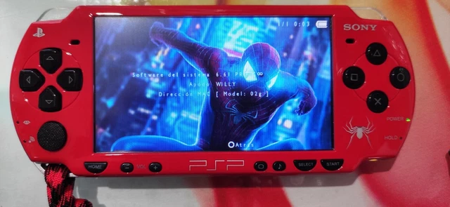 CONSOLA PLAYSTATION SONY PSP 2004 Especial Edition Spiderman * Regalo ...