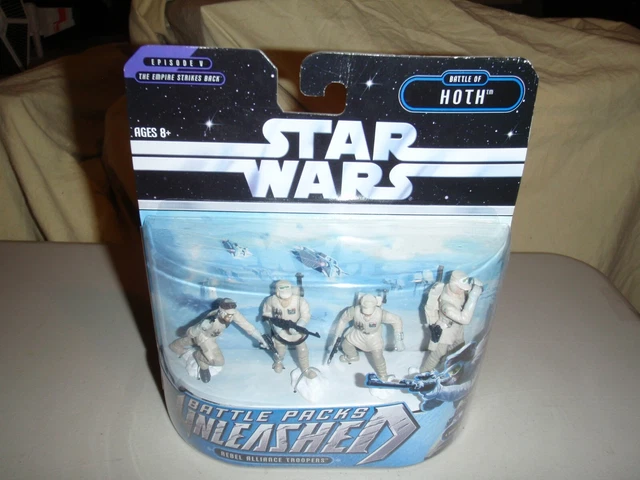 NEW STAR WARS Battle of Hoth Battle Packs Unleashed Rebel Alliance ...