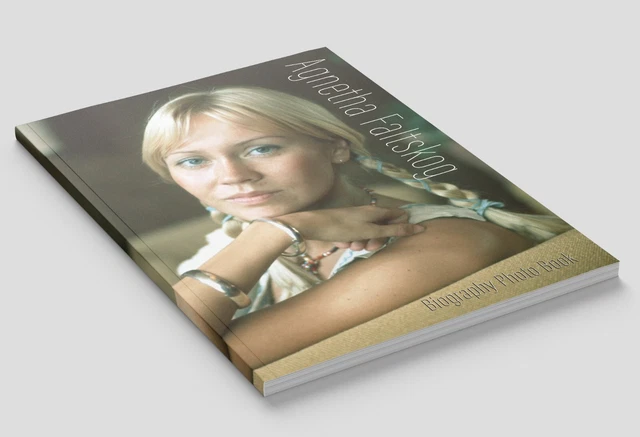 AGNETHA FALTSKOG BIOGRAPHY Photo Book Available in 2 Versions £39.99 ...