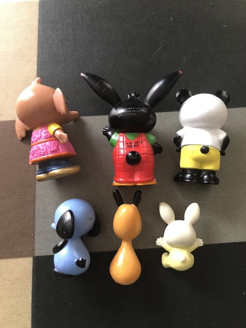CBEEBIES BING BUNNY Figures X 6: Bing; Sula; Pando; Flop, Amma ...