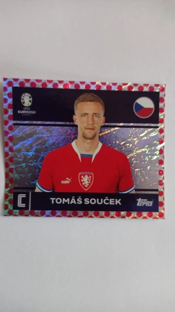 TOMAS SOUCEK STICKER UEFA Euro 2024 BORDER EUR 15,00 - PicClick IT