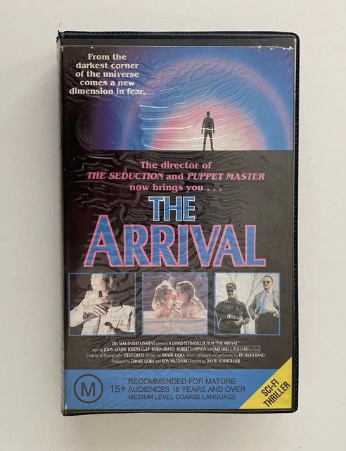 THE ARRIVAL [VHS] Home Cinema Ex-Rental Video Tape Horror Sci-Fi 1991 ...