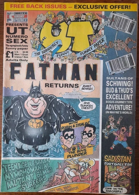 SUNDAY SPORT PRESENTS UT - Issue #6 : July 1992 : VGC! 💥RARE ...