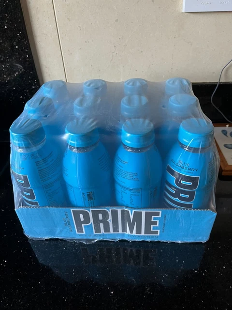 PRIME HYDRATION ENERGY Drink Blue Raspberry 500ml 12xBottles Pack ...