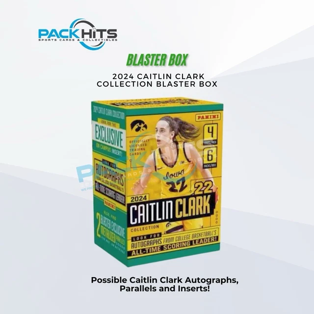 2024 PANINI CAITLIN Clark Collection Blaster Box $123.26 - PicClick CA