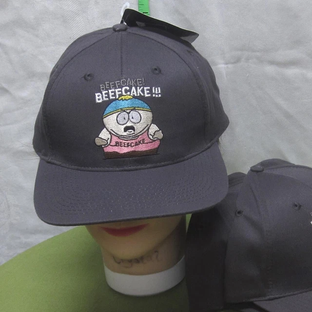 SOUTH PARK BASEBALL hat Cartman cap Beefcake cartoon 1998 Comedy ...