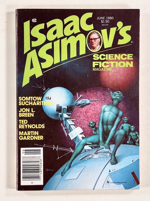 1980 JUN ASIMOV'S SCIENCE FICTION Somtow Sucharitkul MARTIN GARDNER Ted ...