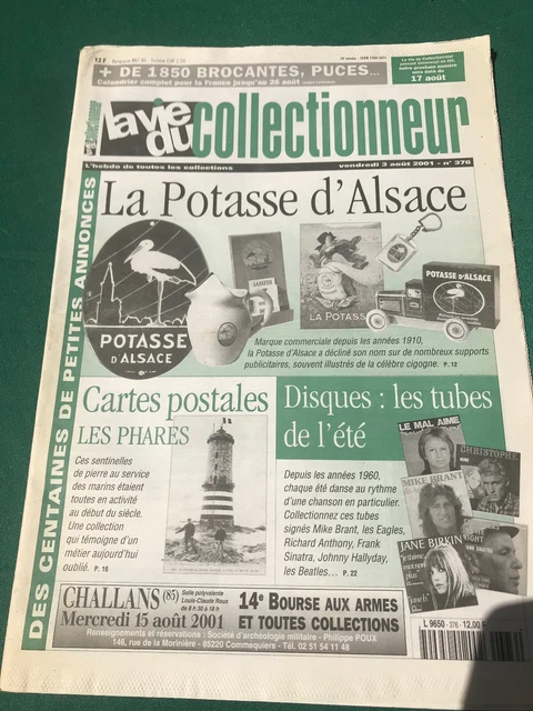 LA VIE DU Collectionneur/Potasse Alsace/Cp Phare/Pepsi /Brosse St Felix ...