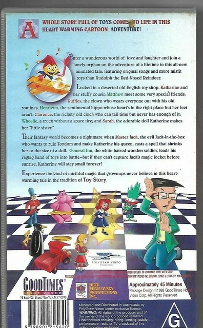 THE TOY SHOP (Children's Pal Vhs Video) near new - rare $23.65 ...