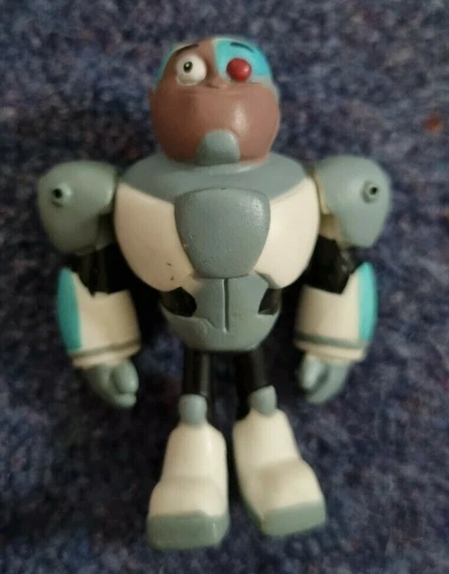 DC COMICS UNIVERSE Cyborg Teen Titans JL Super Hero Action Figure Cake ...