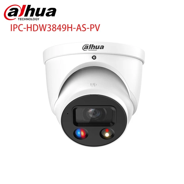 DAHUA 8MP IP Camera IPC-HDW3849H-AS-PV 4K Warm 2-way Audio Full Color ...