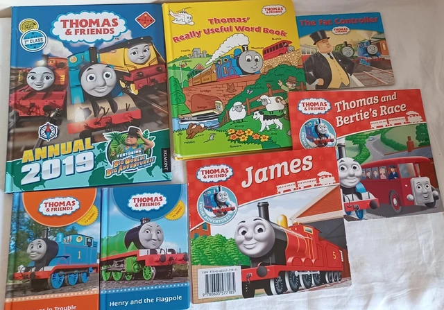 THOMAS THE TANK Engine & Friends Book Bundle X 7 - Young Children Job ...