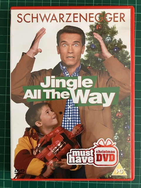 JINGLE ALL THE Way DVD Movie (1996) Arnold Schwarzenegger Christmas ...