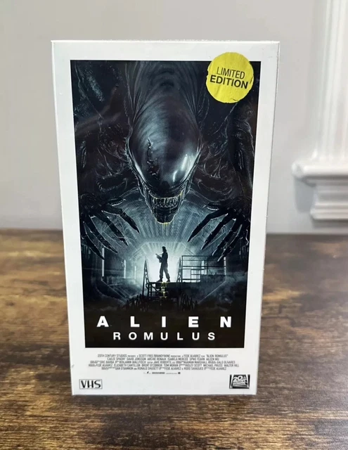 ALIEN ROMULUS (VHS) Limited Edition 2024 Retro Aliens Sci-Fi NEW IN ...