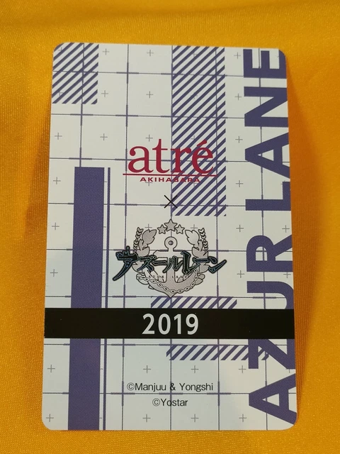 CARTE AZUR LANE Atre Akihabara jeu japonais anime brillant manga HMS ...