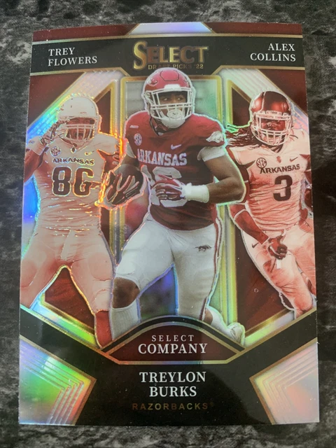 TREYLON BURKS select company 2022 select draft picks #sc-ark $4.80 ...