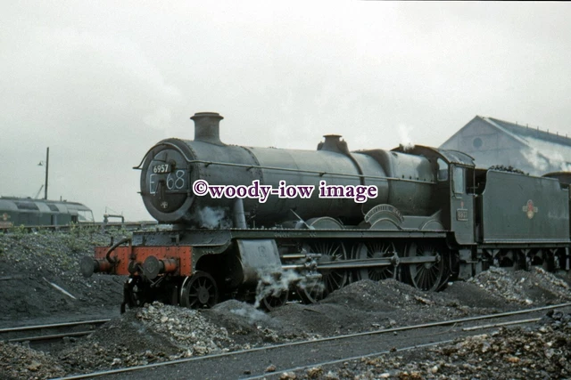 PU2366 - ENGINE No.6957 Norcliffe Hall at Bristol Bath Road Shed- print ...