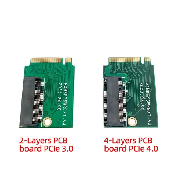 90 DEGREES PCB Board Modified M2 Transfercard for ASUS Rog Ally DIY £3. ...