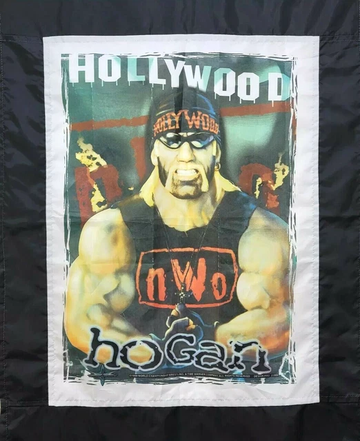 BANNER FLAG HOLLYWOOD Hulk Hogan Wrestler WCW NWO Wincraft Sports 28x42 ...