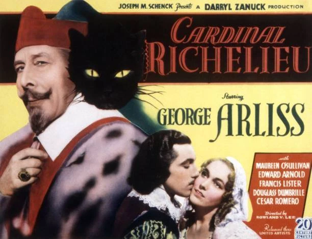 CARDINAL RICHELIEU POSTER George Arliss Cesar Romero Maureen 193 Old ...