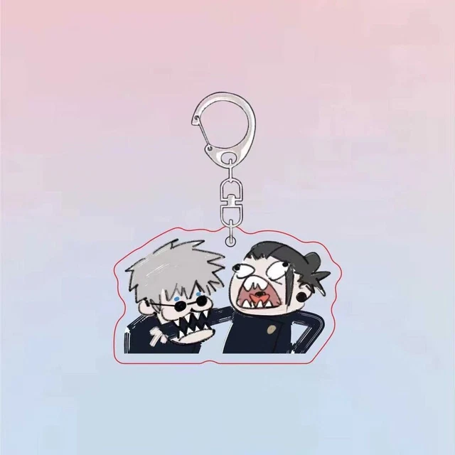 JUJUTSU KAISEN GETO Suguru Satoru Gojo Keyring Key Pendant Anime ...