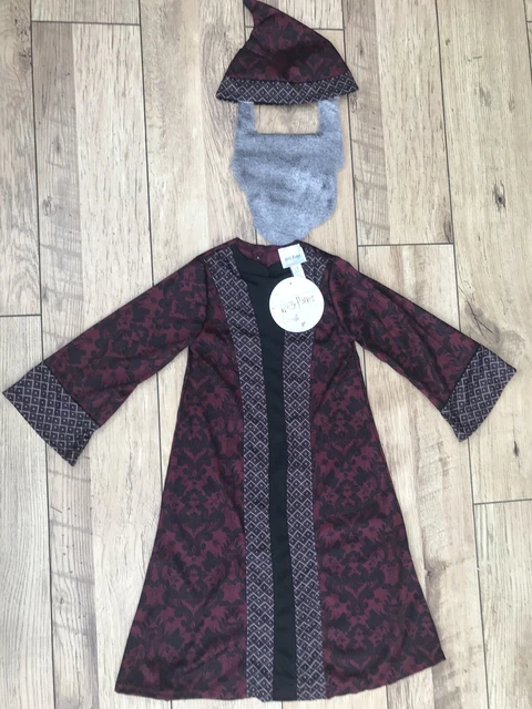 HARRY POTTER DUMBLEDORE Dress Up Fancy Dress With Wig Age 7/8 Years £24 ...