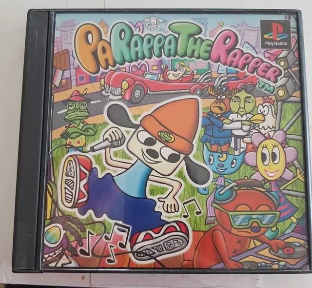 PARAPPA THE RAPPER & Poster Manual PS1 Playstation 1 Japanese version ...