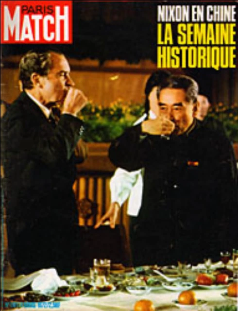 PARIS MATCH N° 1191 du 4 mars 1972 - Richard Nixon en Chine / John ...