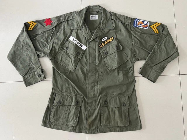 *RARE* VIETNAM WAR U.S Army Tropical Combat Uniform First Pattern ...