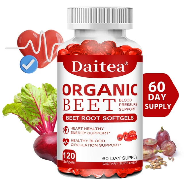 ORGANIC BEET INCREASED Energy And Endurance Promotes Digestive Health ...